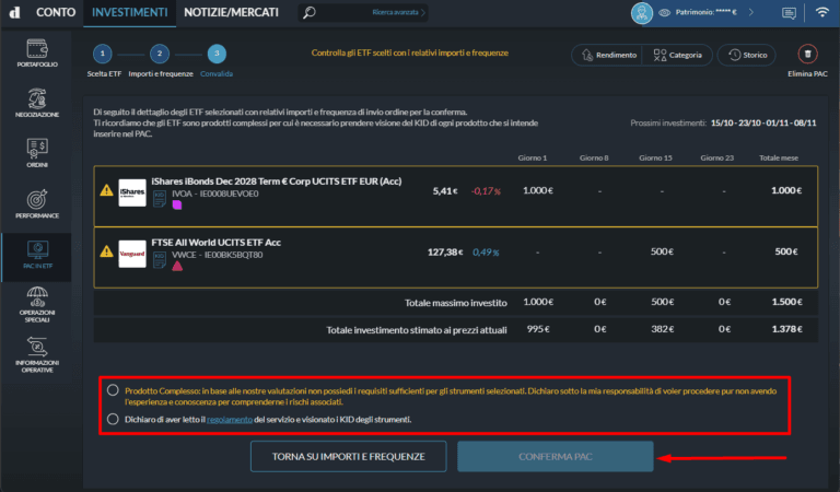 PAC ETF Directa: Opinione dopo 2 anni | Conviene? • investimi.com